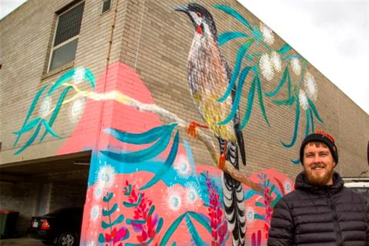 Mural by David Cragg - Mornington - Our Arts & Culture